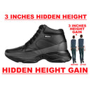 Men's 3 Inch Hidden Height Increasing Casual Outdoor Sneakers Boot in ...